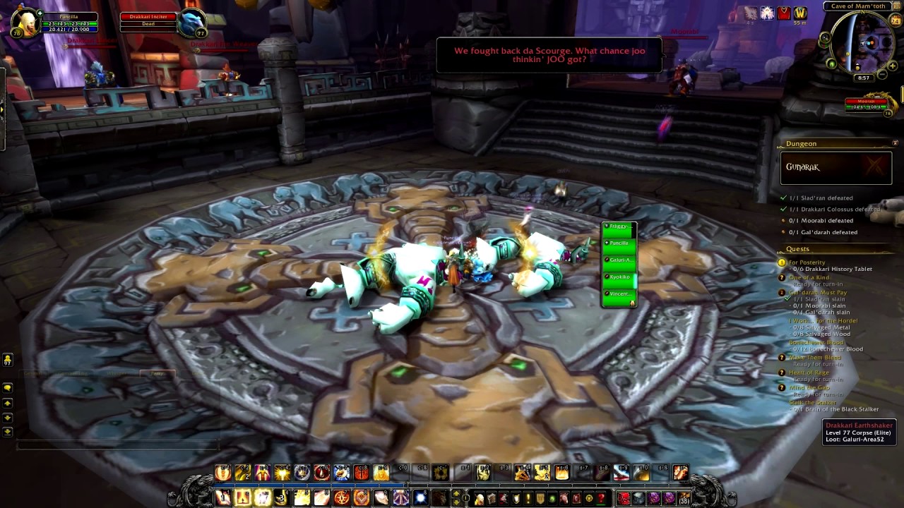 World of Warcraft Blood elf Holy Paladin gameplay - YouTube