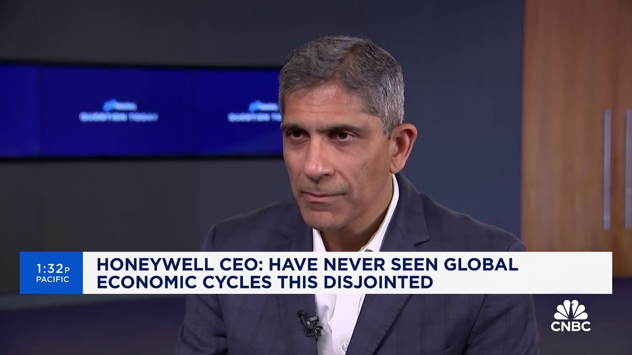 Honeywell CEO: We 'absolutely' see demand for energy transition with ...