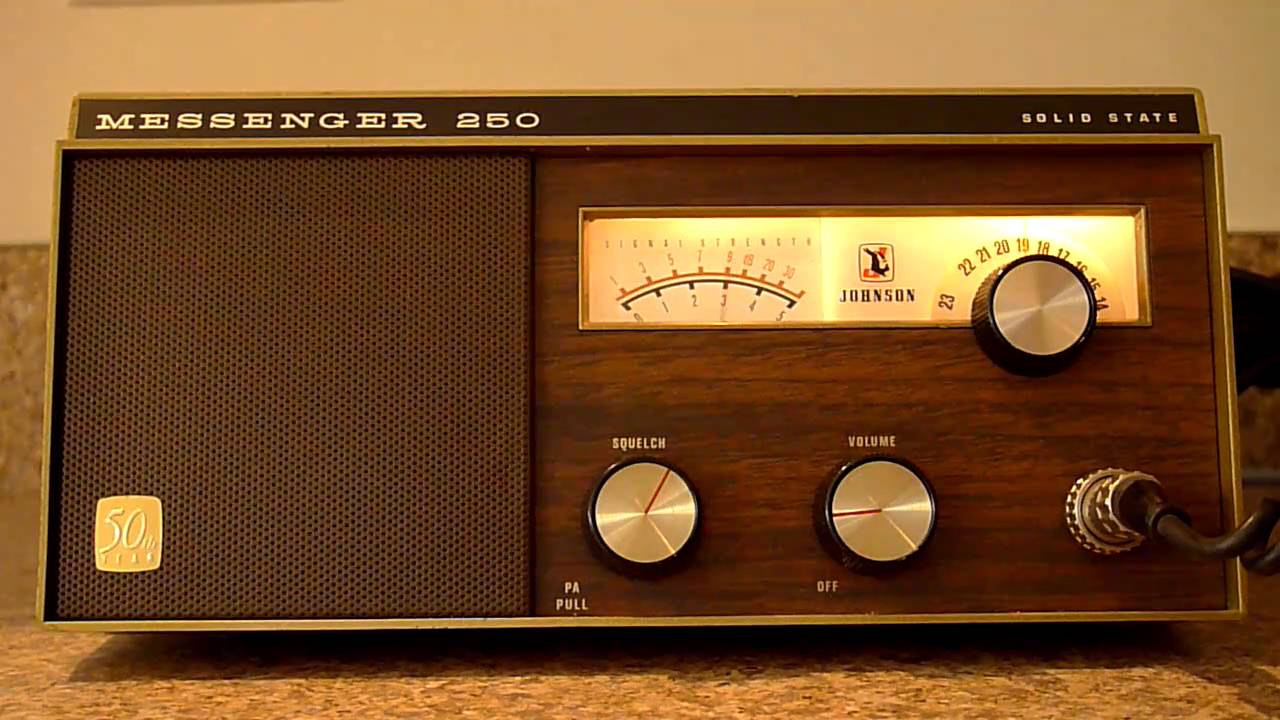 Johnson Messenger 250 - 50th Anniversary - Radio Check Using Matching ...