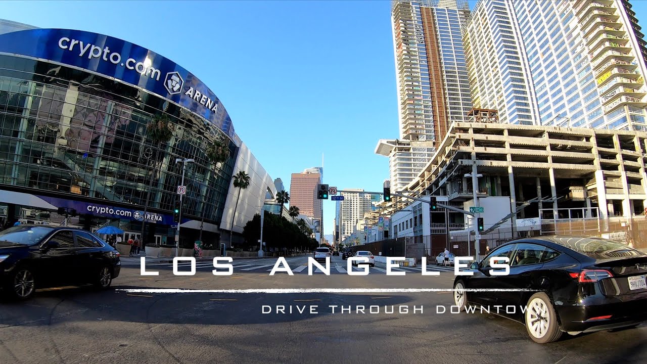 Street View La City Los Angeles City Street View In California
