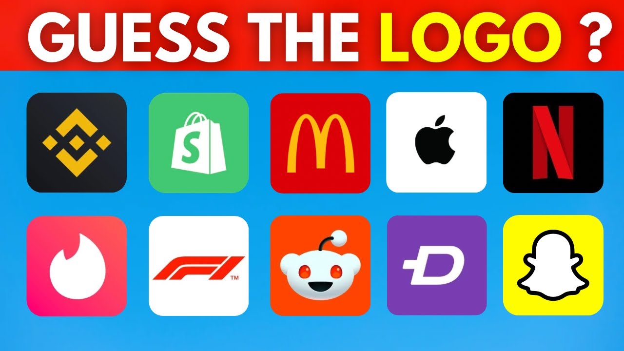 Hardest Logo Quiz Ever! 🔥 | Can You Guess These 50 Logos in Just 5 ...