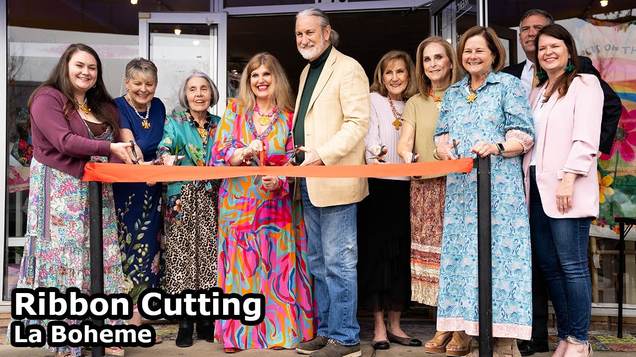 La Boheme Grand Opening/Ribbon Cutting Ceremony - YouTube