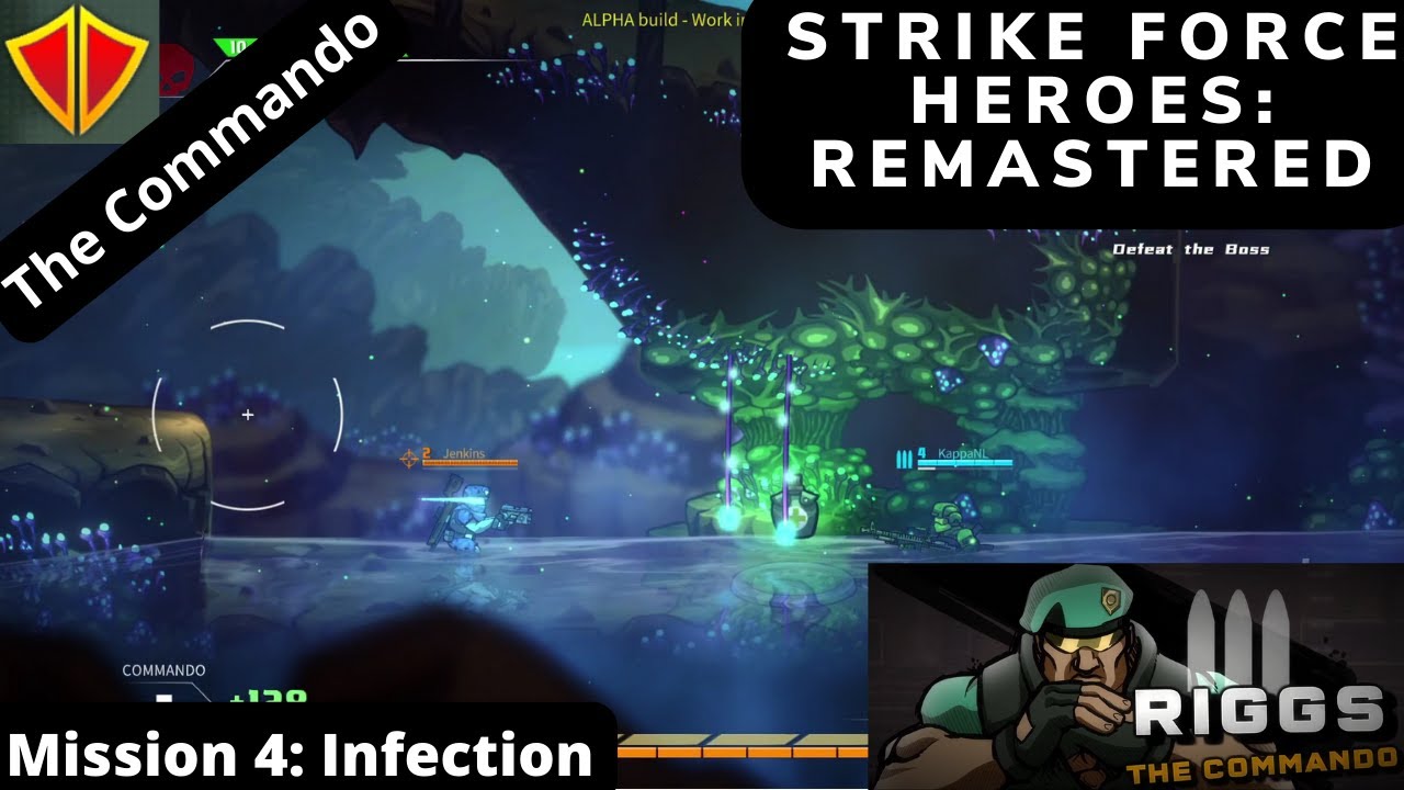 Strike Force Heroes Remastered Alpha Mission 4 Infection Commando Youtube