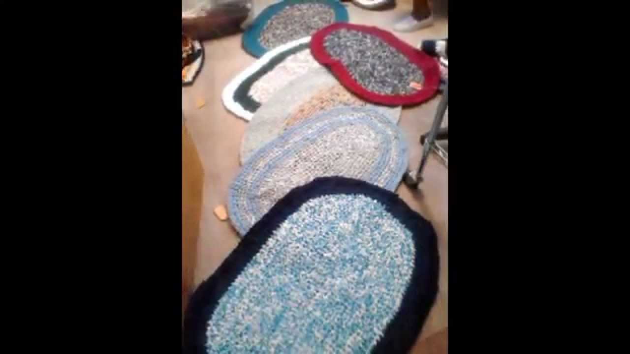 Rags to Riches Rugs made from Sheets - YouTube