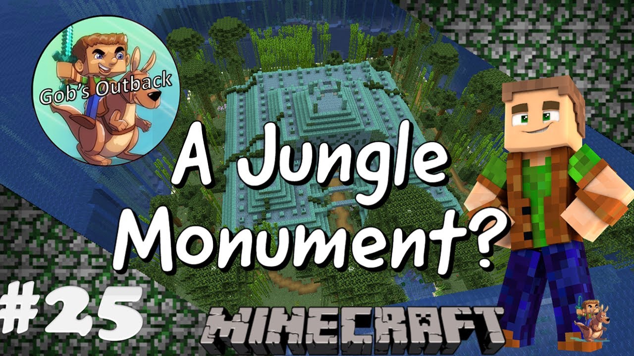 Gob's Outback Season 2, Episode 25 - A Jungle Monument? Minecraft Let ...