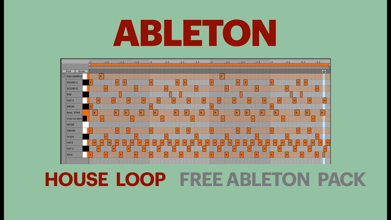 HOUSE LOOP - Sample From Vinyl - FREE ABLETON PACK - YouTube