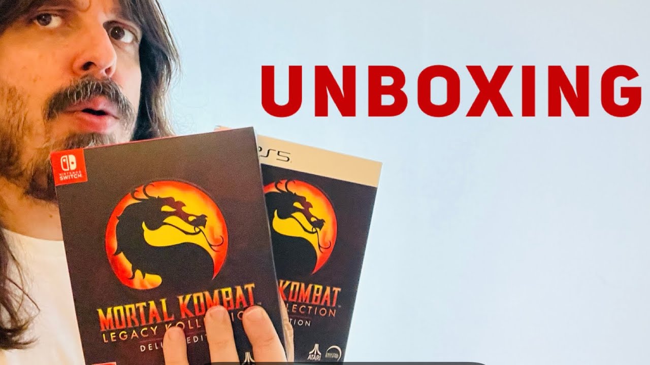 Unboxing Mortal Kombat Legacy Kollection Deluxe Edition - PS5 & Switch ...