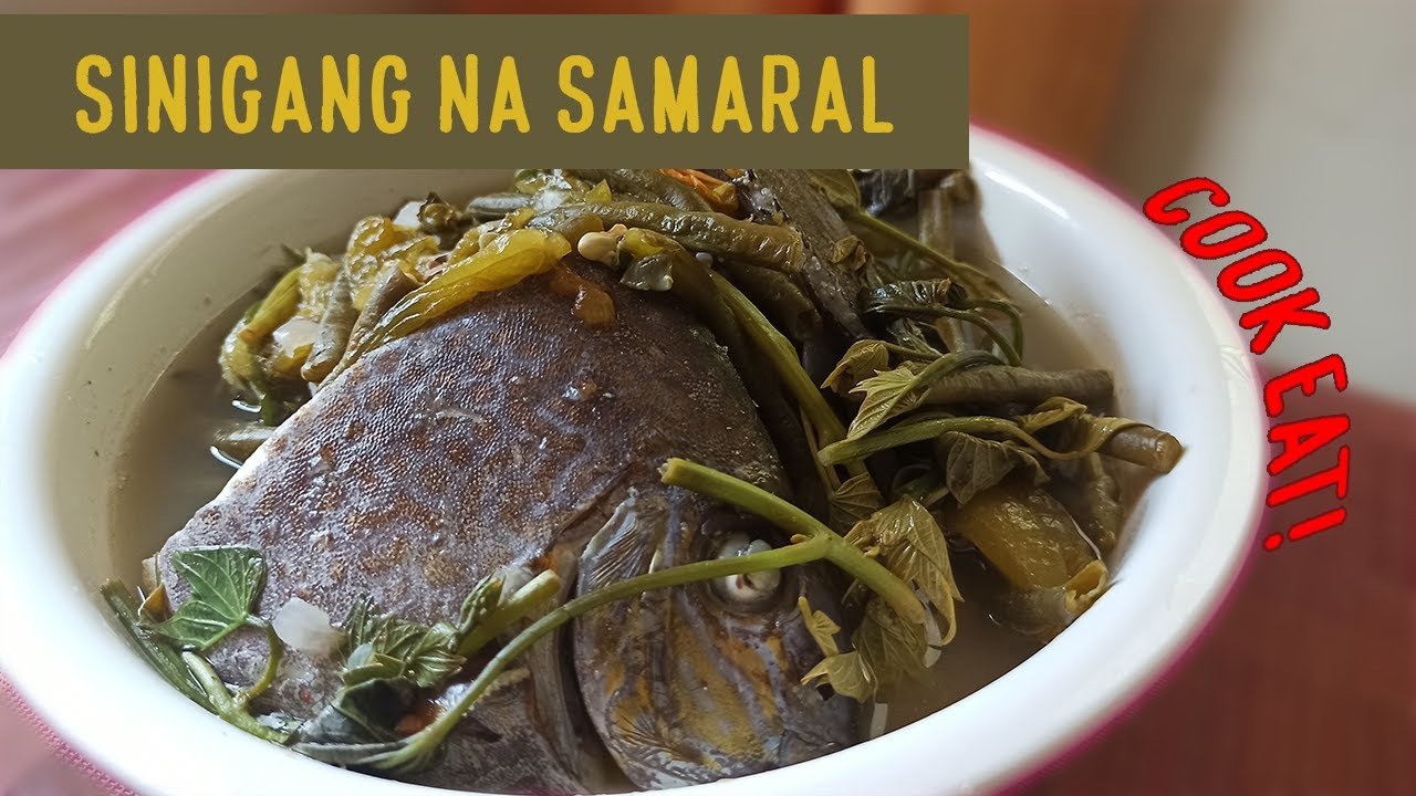 Sinigang na Samaral / Spinefoot (Big Fish) | Cook Eat - YouTube