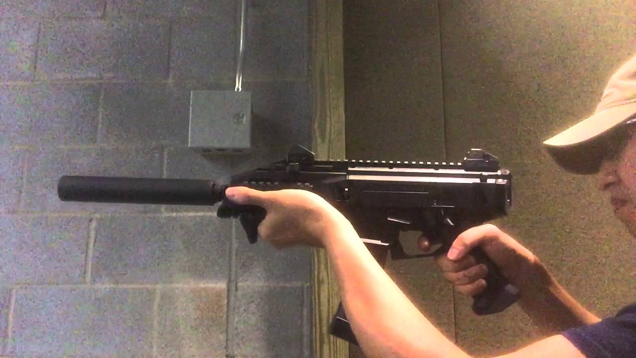 CZ Scorpion Evo3 S1 with Octane 45 HD - YouTube