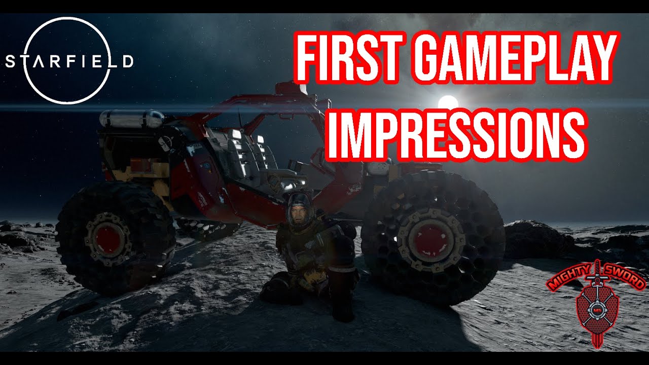 Starfield: Ground Vehicle Gameplay - FIRST IMPRESSIONS - YouTube