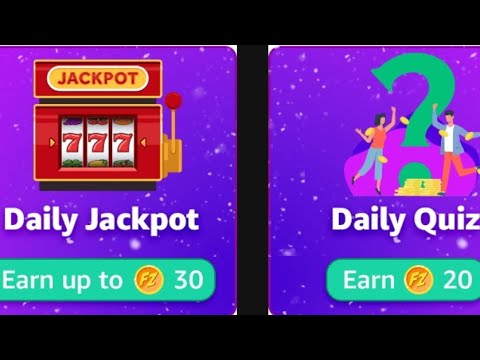Amazon Funzone Quiz Answers l Play and Earn FZ Coins l Daily and Weekly ...