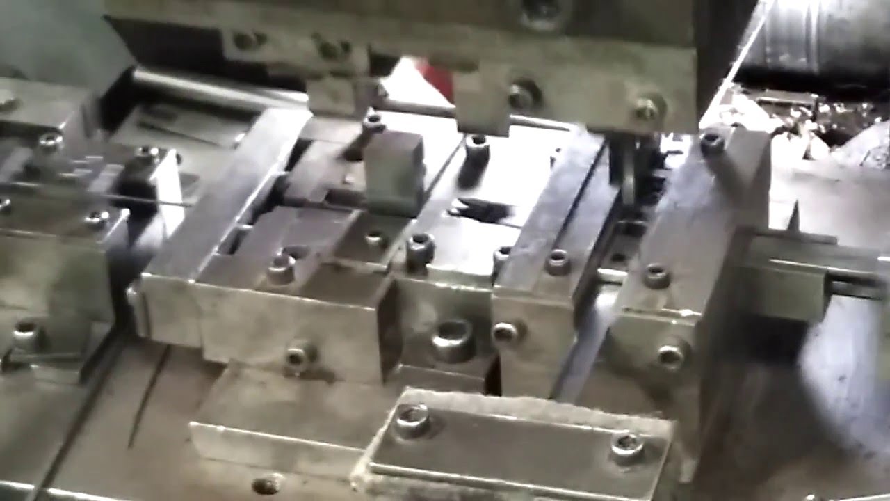 press tool progressive tool - YouTube