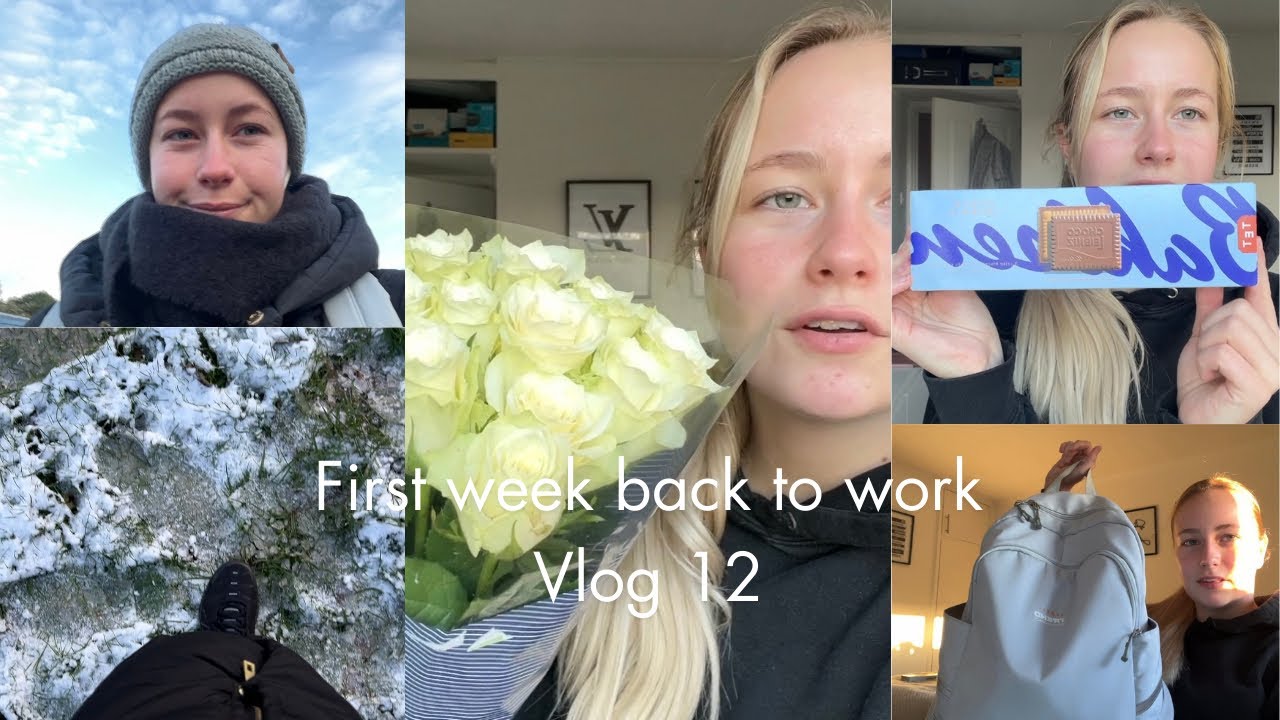 First week back at work - Vlog 12 - YouTube