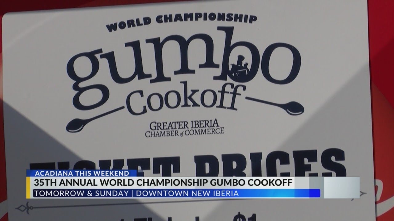 35th annual World Championship Gumbo Cookoff - YouTube