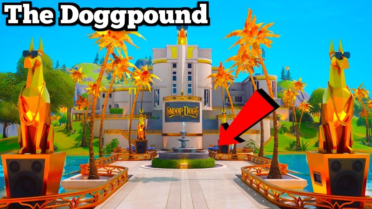 SURVIVING THE DOGGPOUND IN FORTNITE! - YouTube