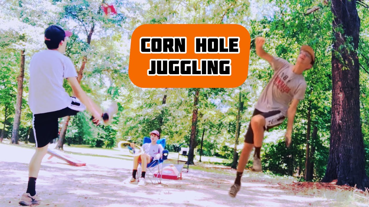 Corn Hole Juggling Trickshots| Daily Juggle #23| July 1st, 2021 - YouTube