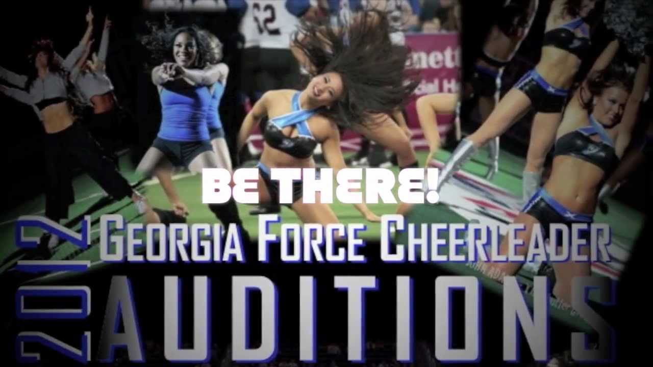 Georgia Force Cheerleaders 2012 Auditions Announcement - YouTube