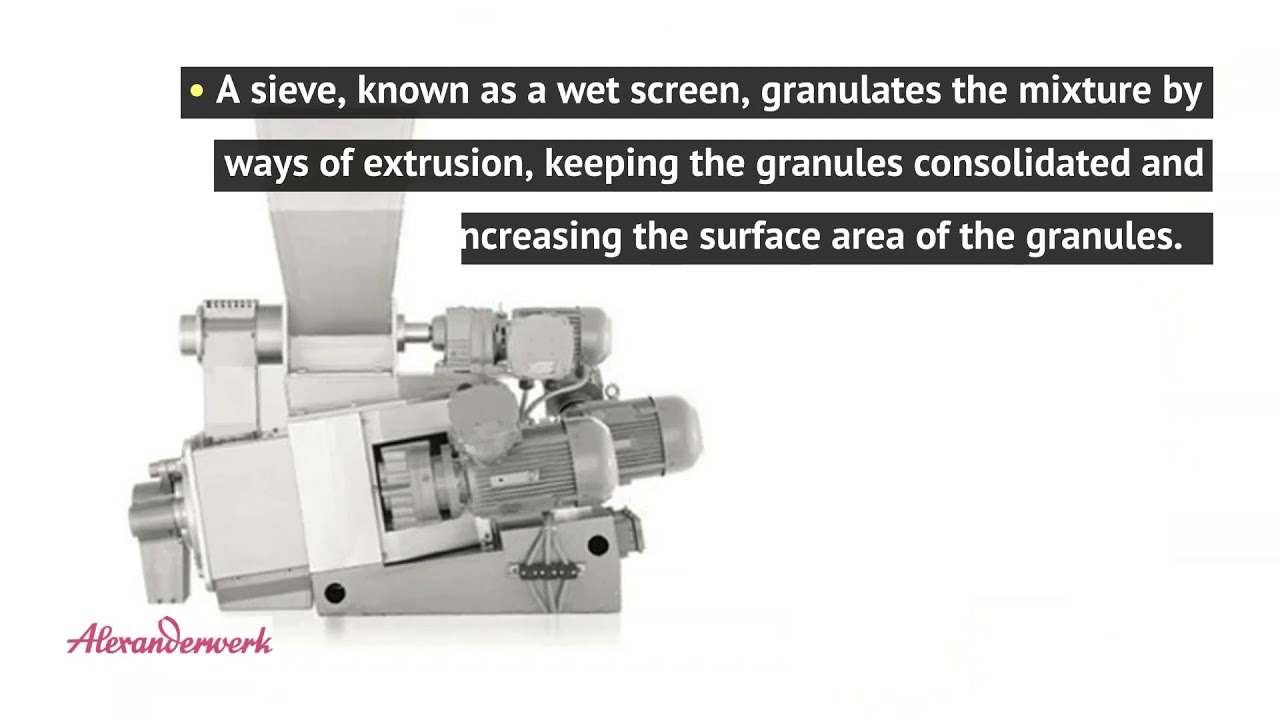 The Moist Granulation Process | Alexanderwerk - YouTube