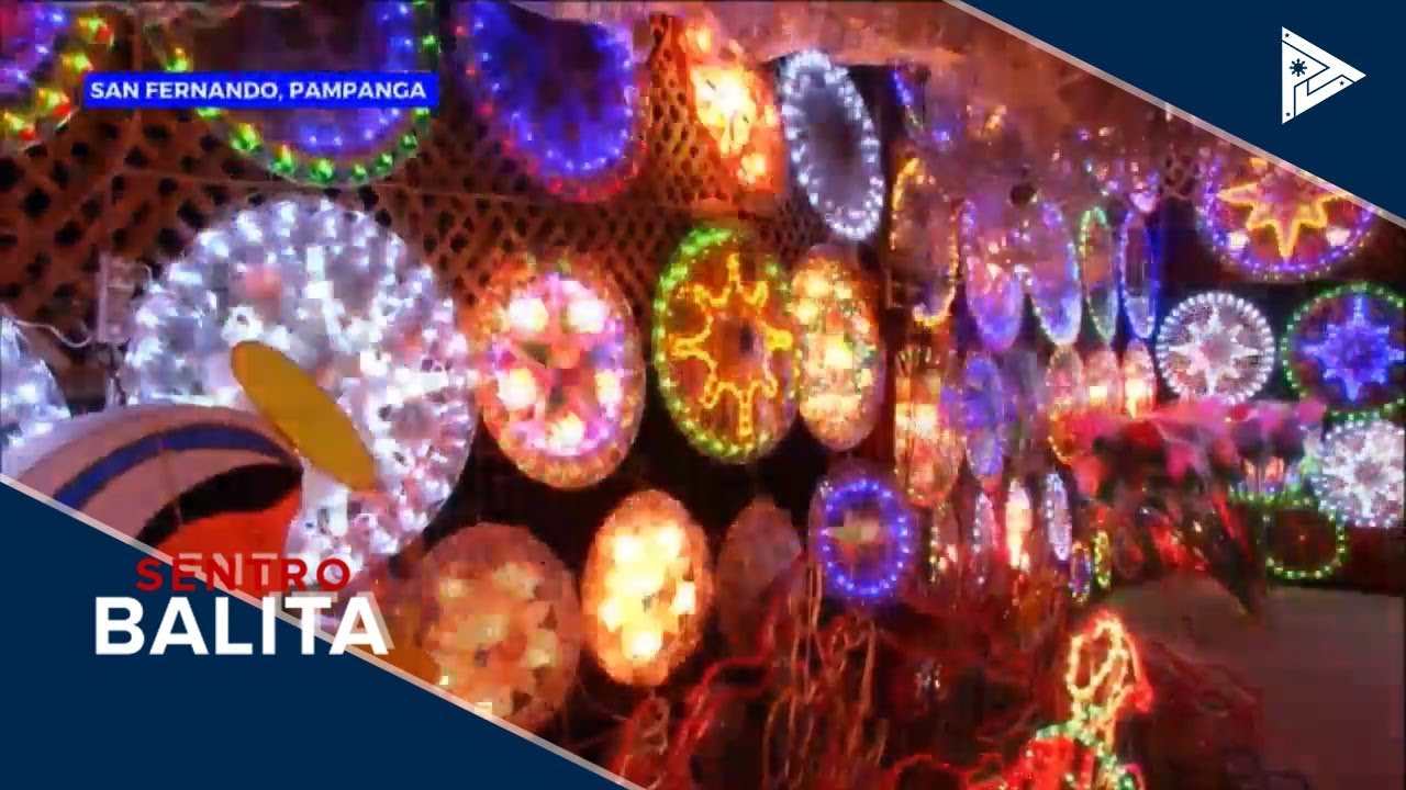 Makukulay na disenyo ng parol, mabibili na sa Pampanga - YouTube