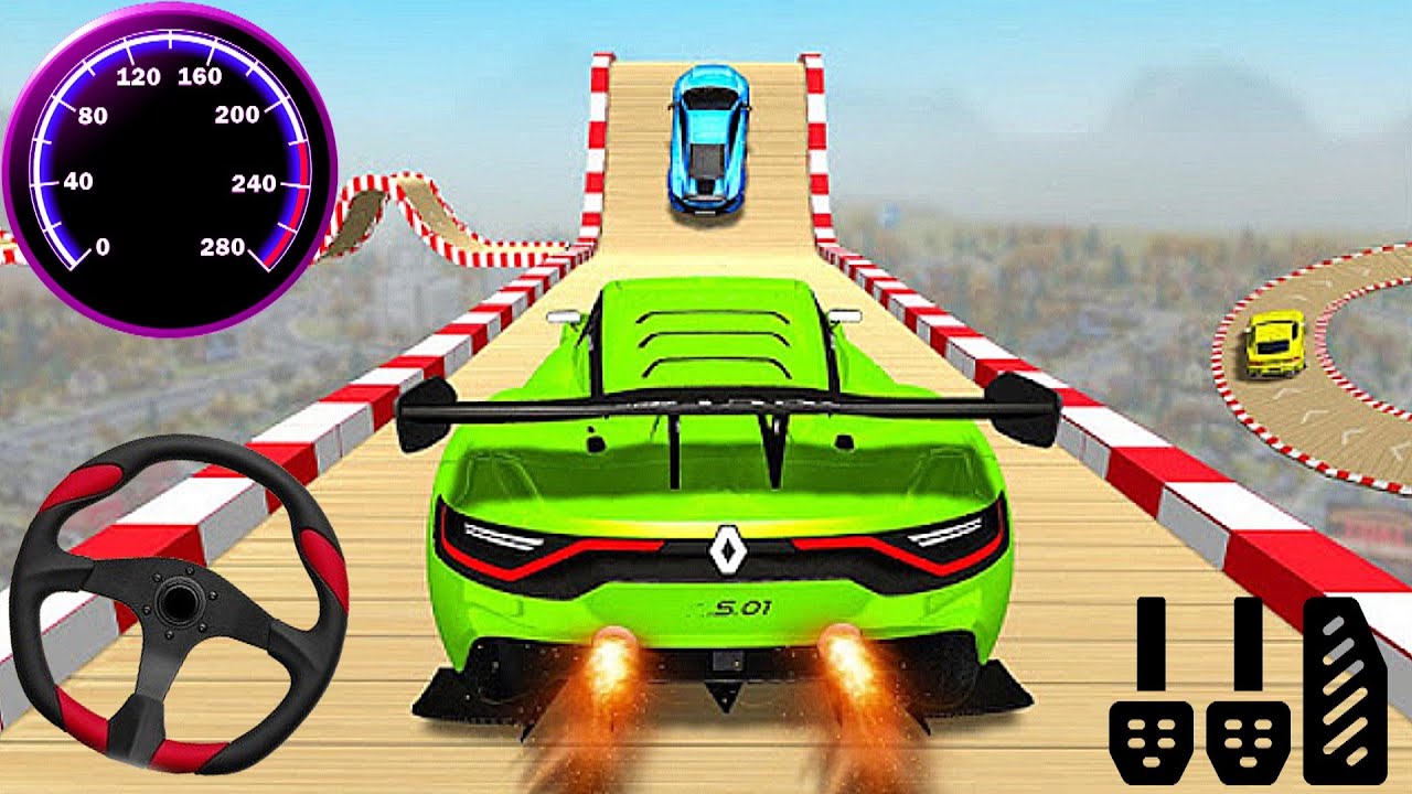 Superhero Mega Ramp Master Simulator - GT Impossible Sport Car Racing ...