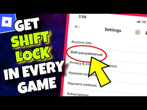 UPDATED* How to Get Shift Lock on Roblox Mobile (EVERY GAME) - 2026