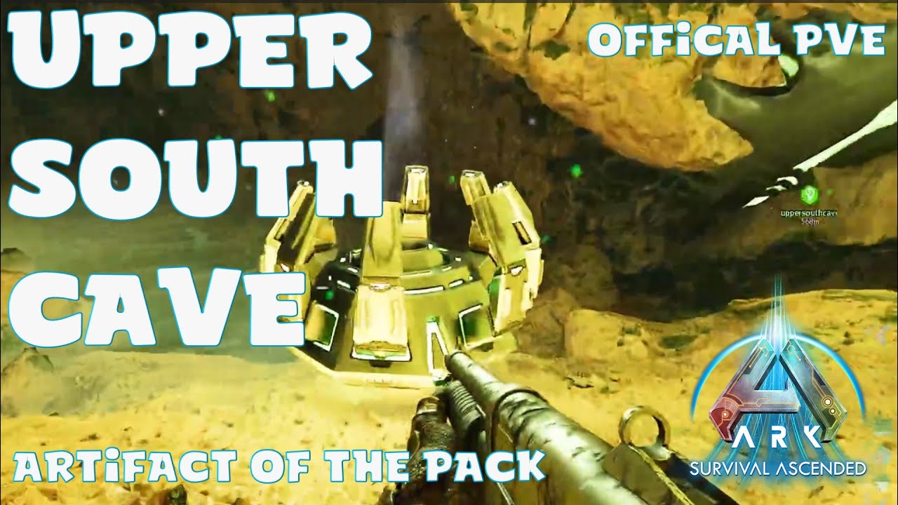 Upper South Cave Without Cryopods - Artifact of the Pack - Ark Survival Ascended - Official PVE ...