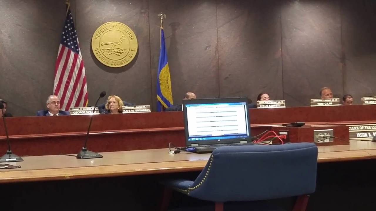 Stephen Ruth talks about the homeless @ Suffolk county legislature ...