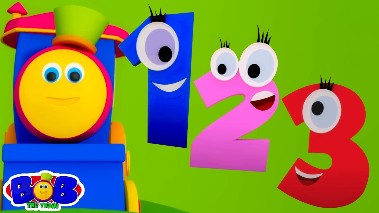 Zahlenlied + Lernen Video Für Kinder Durch Bob The Train - YouTube