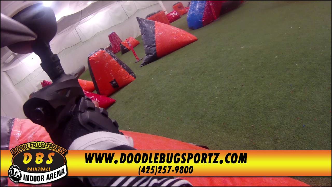 Paintball Birthday Party - DBS Indoor Paintball Arena - YouTube