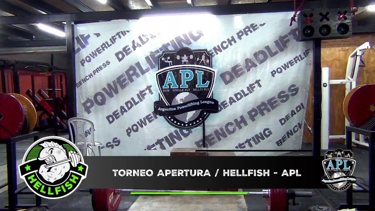 Torneo Apertura Powerlifting 2023 - APL + #hellfish Entrenamiento - YouTube