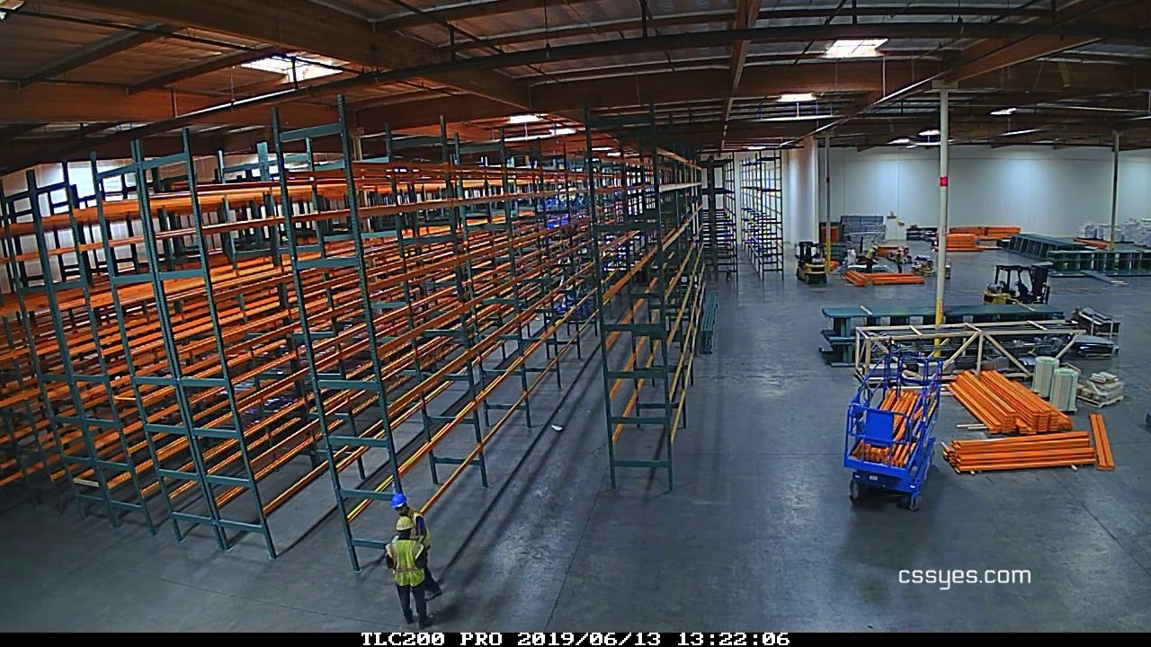Hannibal Tube Rack Installation - Corona California | Conveyor and ...