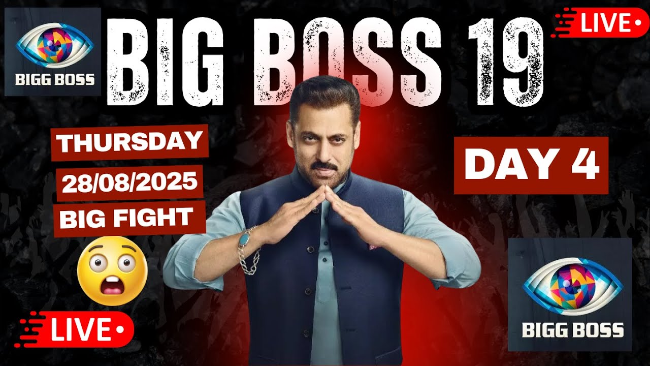 🔴 Bigg Boss 19 LIVE | BIG BOSS LIVE TODAY | BB19 Live Today | BB Live ...