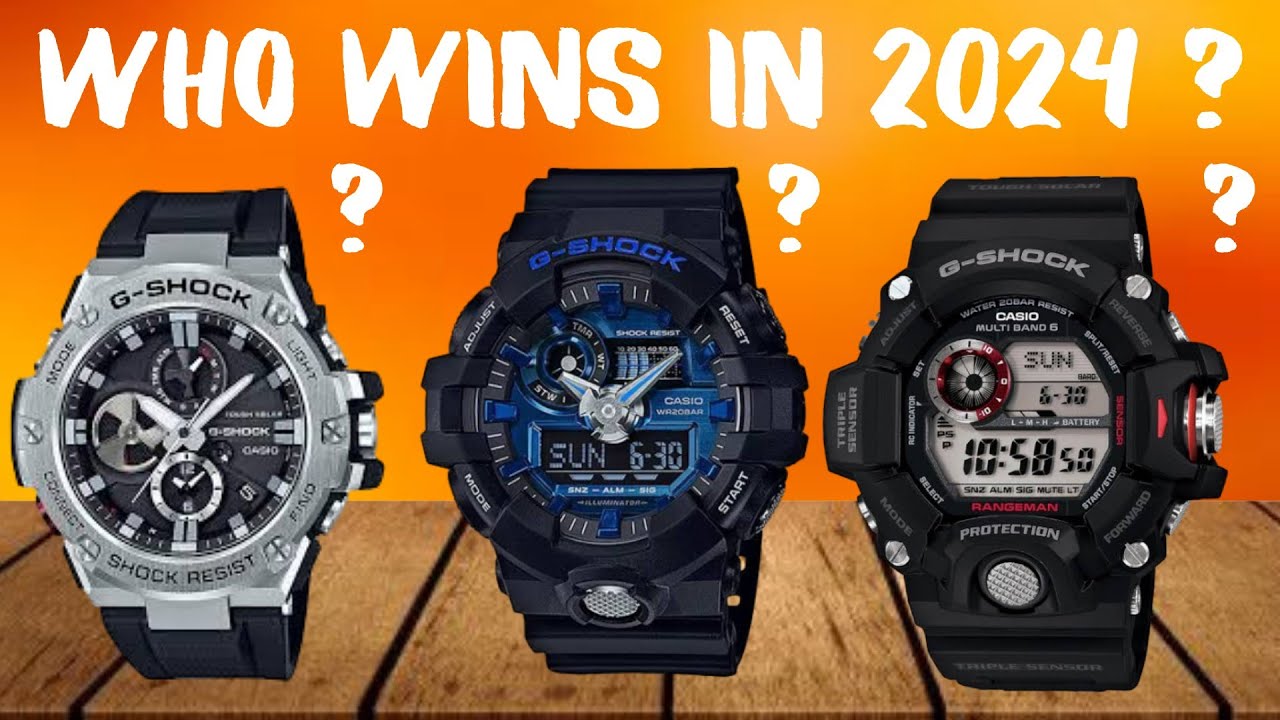 Best G-Shock Watches 2024 - The Only 3 You Should Consider Today - YouTube