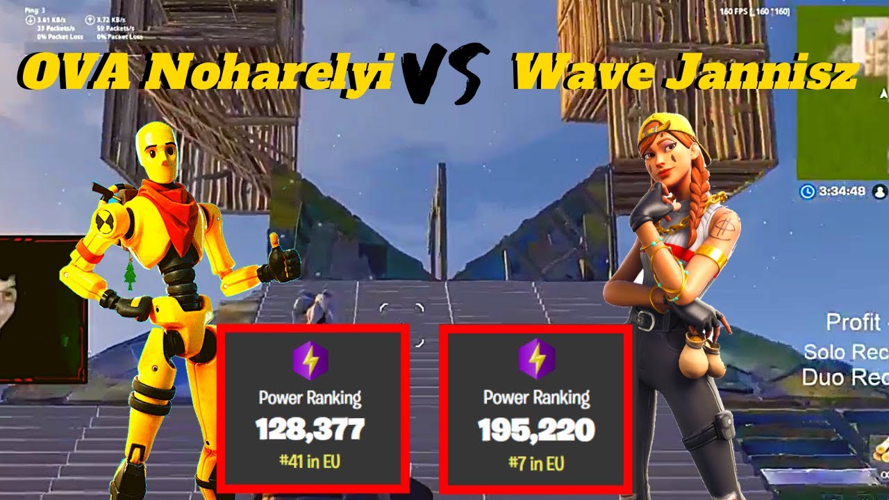 OVA Noahreylii Vs Wave Jannisz (Top 5 Power Ranking Pro 1v1) - Fortnite ...