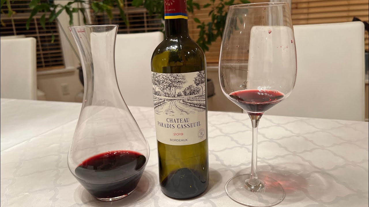 Chateau Paradis Casseuil 2019 Value Bordeaux Wine Review - YouTube