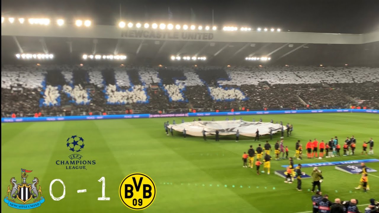 Dortmund 1 - 0 Newcastle | AMAZING DISPLAY | DORTMUND TAKE OVER ...