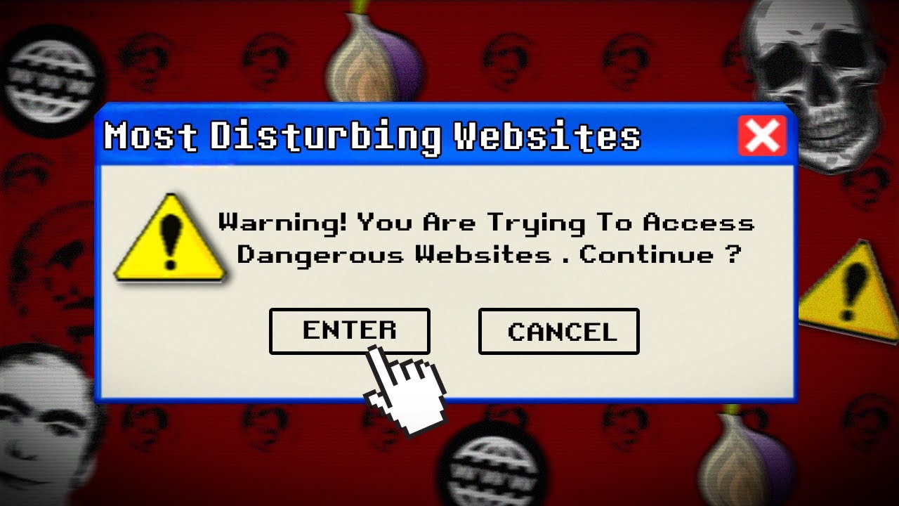 Most Disturbing Websites On The Internet - YouTube