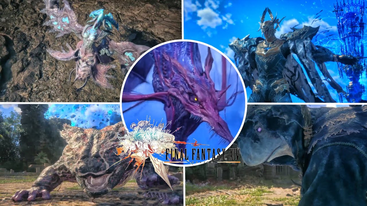 ALL BOSSES + FINAL BOSS Final Fantasy XVI The Rising Tide DLC 2024 ...