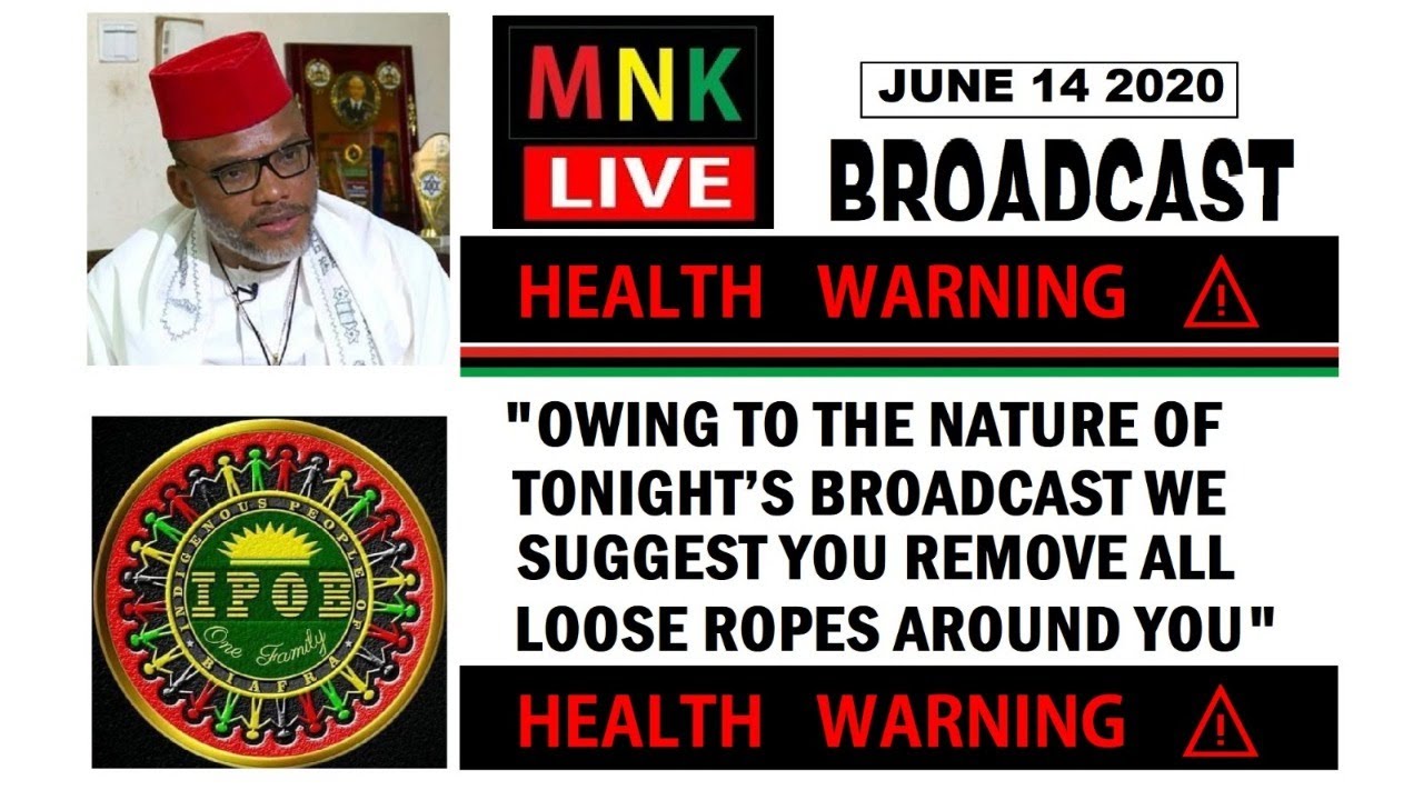 MNK: 14TH JUNE 2020 LIVE BROADCAST - YouTube