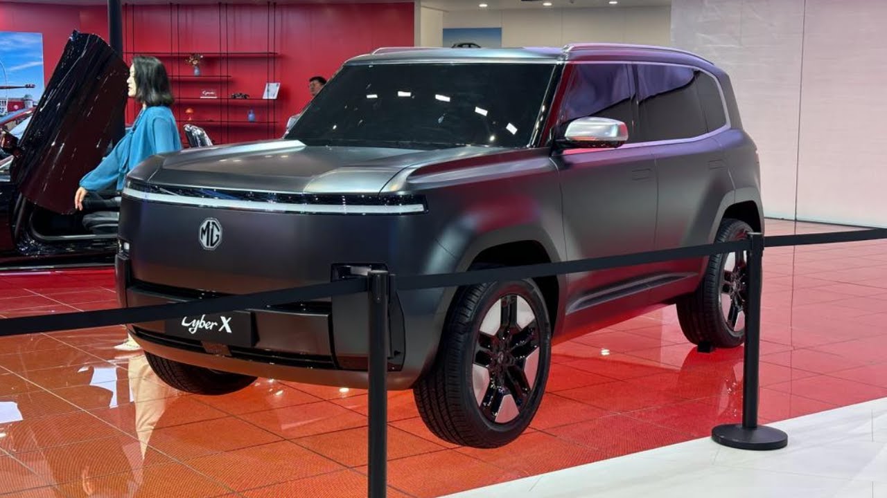 2026 MG Cyber X: Box-Look, Klappscheinwerfer & 800 V-Power | alle ...