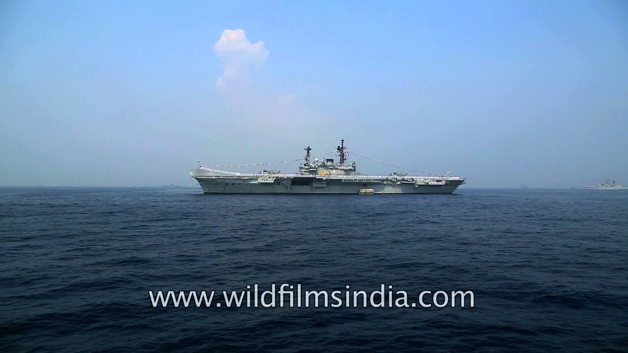 INS Vikramaditya and INS Viraat - YouTube