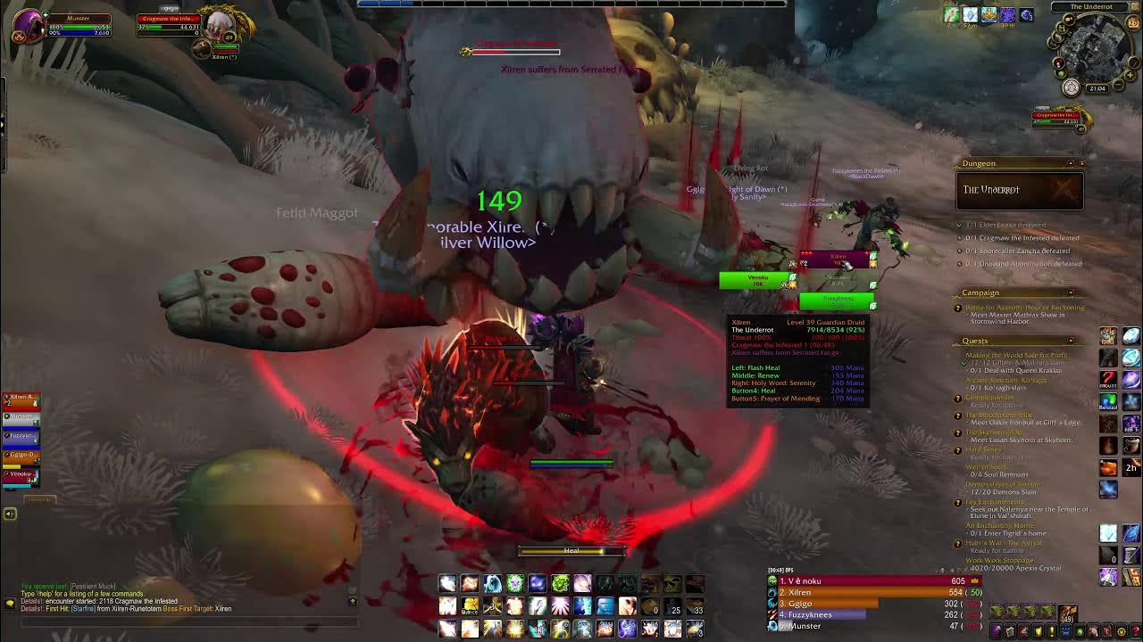 Boss Fight: Cragmaw The Infested - YouTube