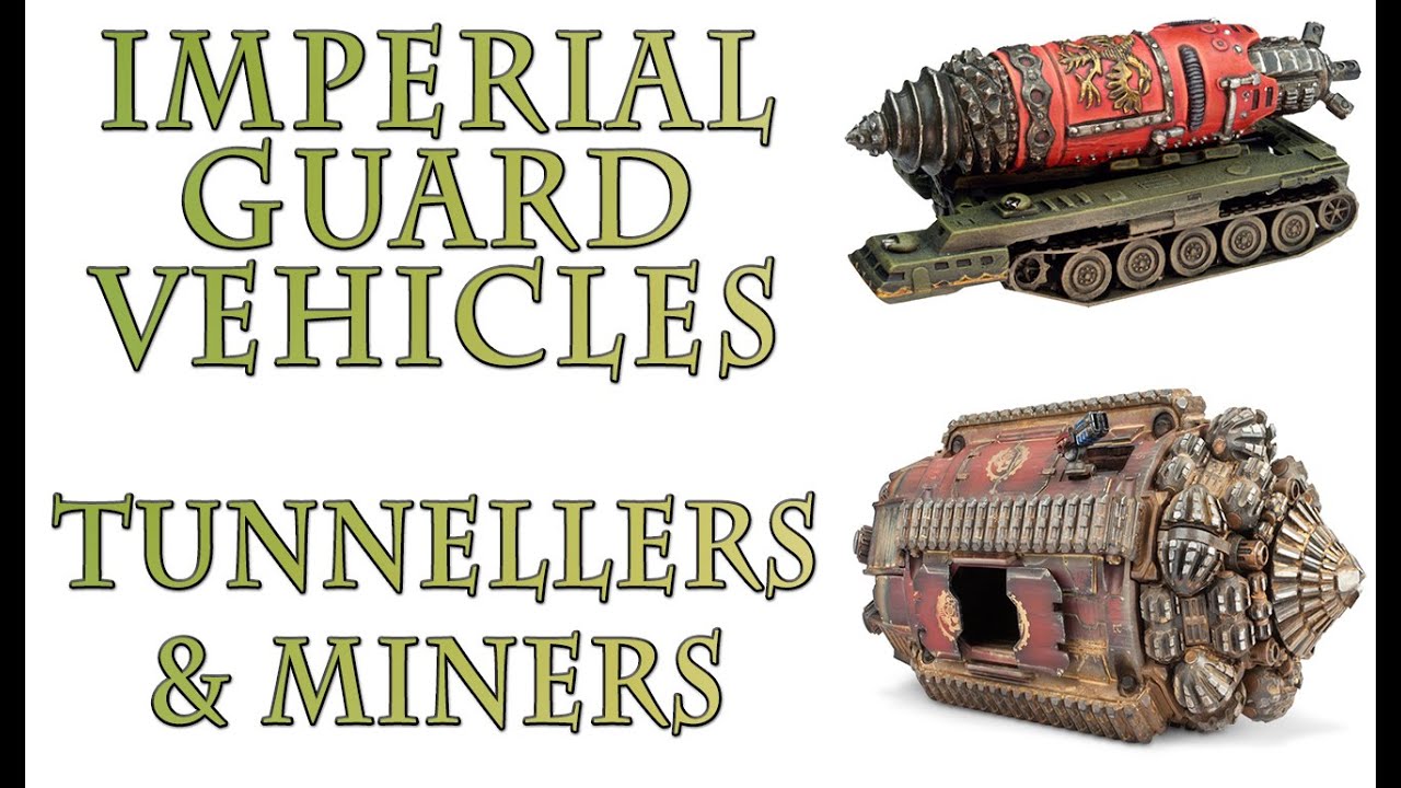 Warhammer 40k Lore - Subterranean Vehicles, Imperial Guard Vehicles ...