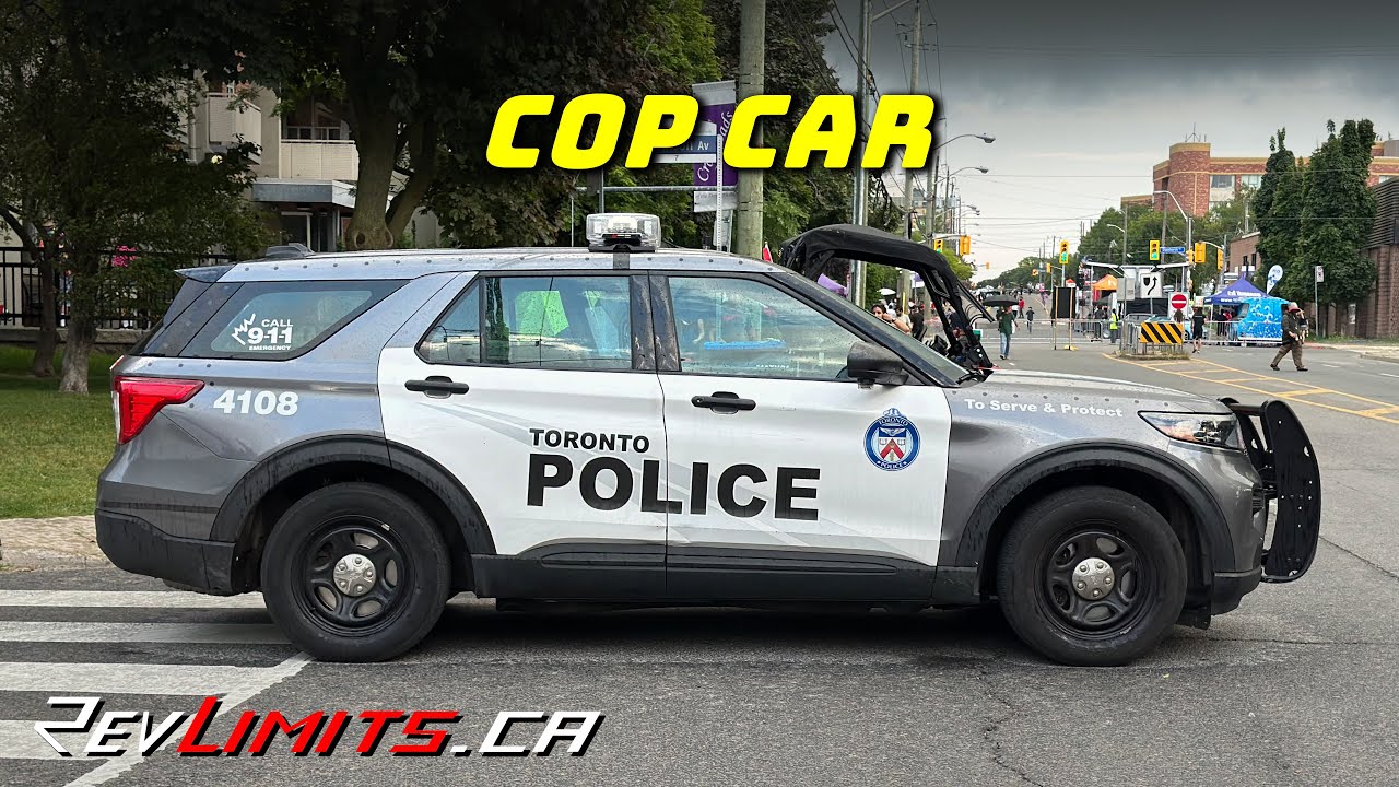 WHATS INSIDE A COP CAR? | TORONTO POLICE | ONTARIO - YouTube