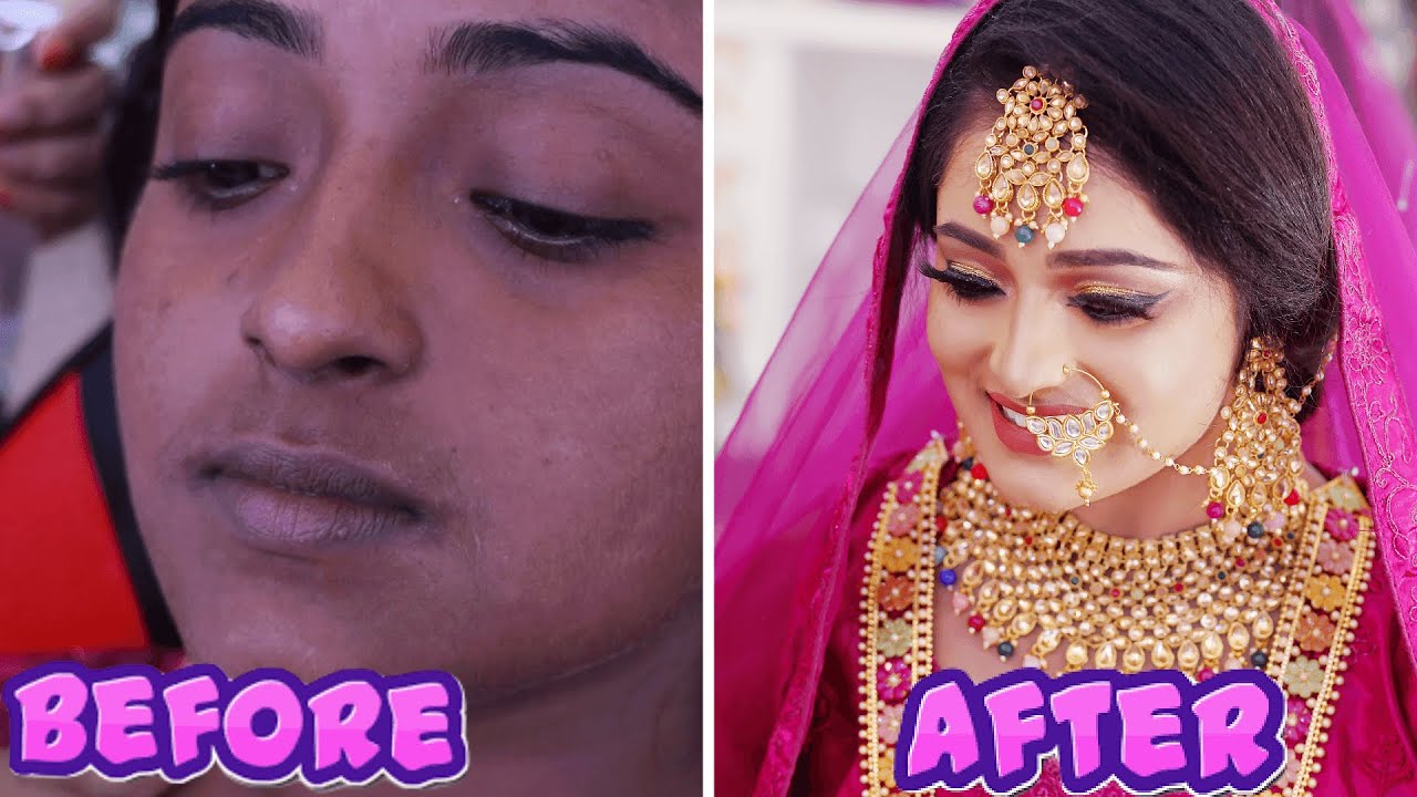 The Power Of Makeup || Amazing makeup transformation by Anika Khan ...