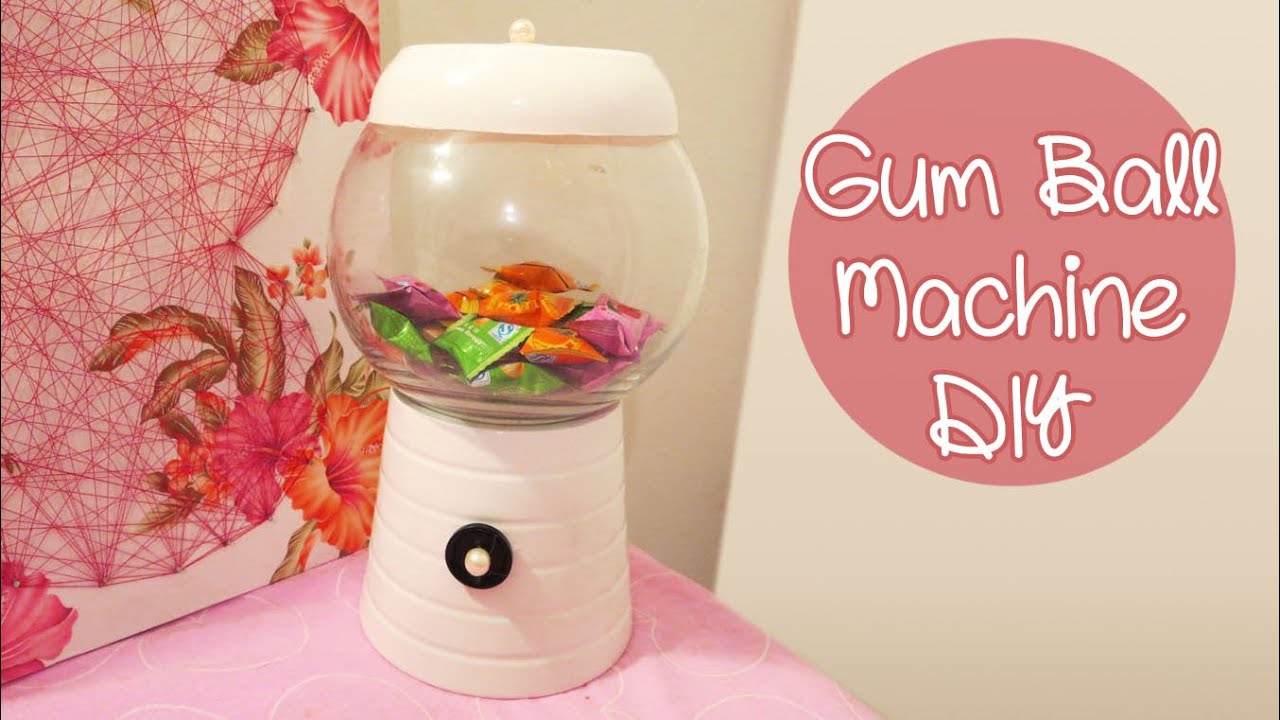 Cute Gumball Machine DIY | Sunny DIY - YouTube
