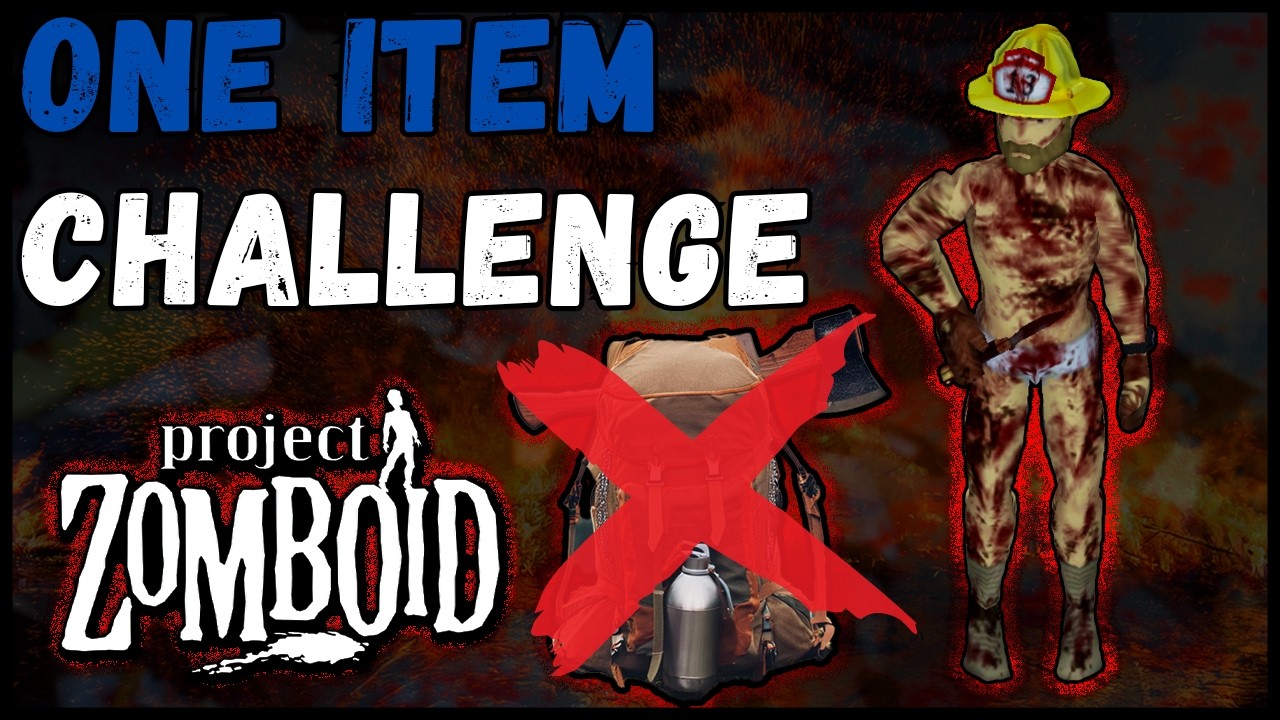 How Long Can I Survive In Project Zomboid With JUST ONE Inventory Slot? - YouTube