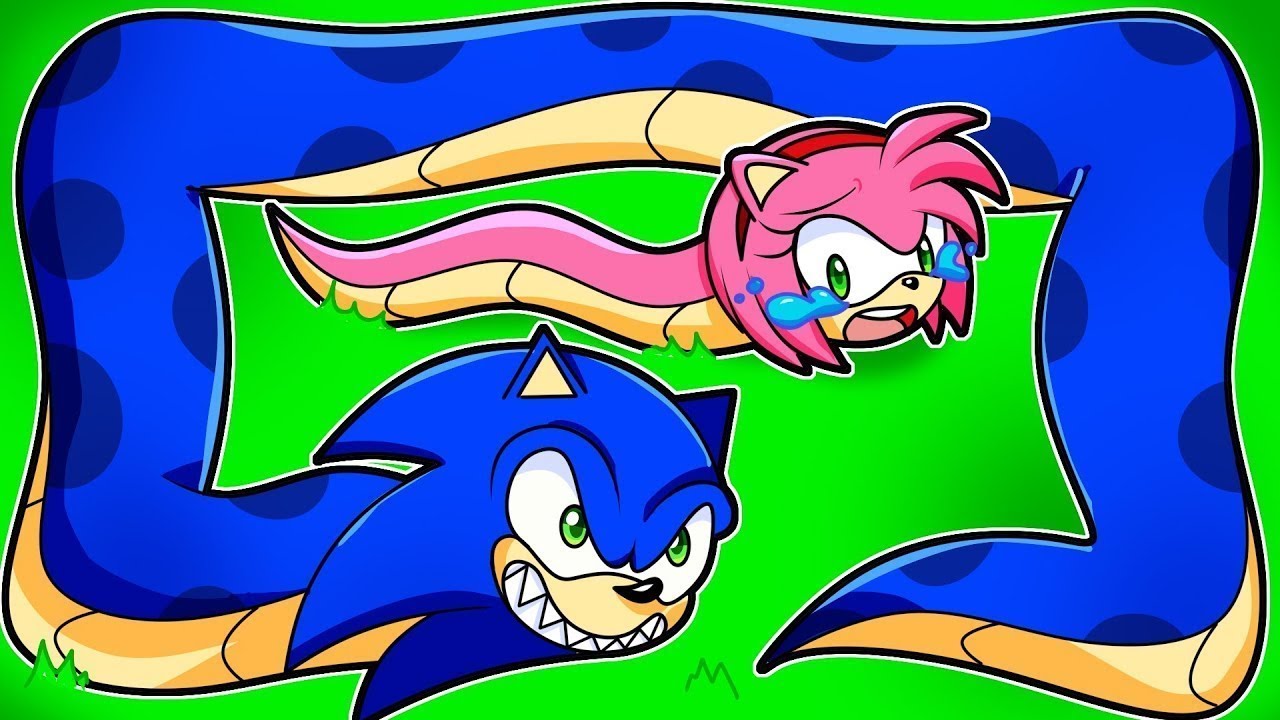 SONIC AND AMY ARE SNAKES in ROBLOX! - YouTube