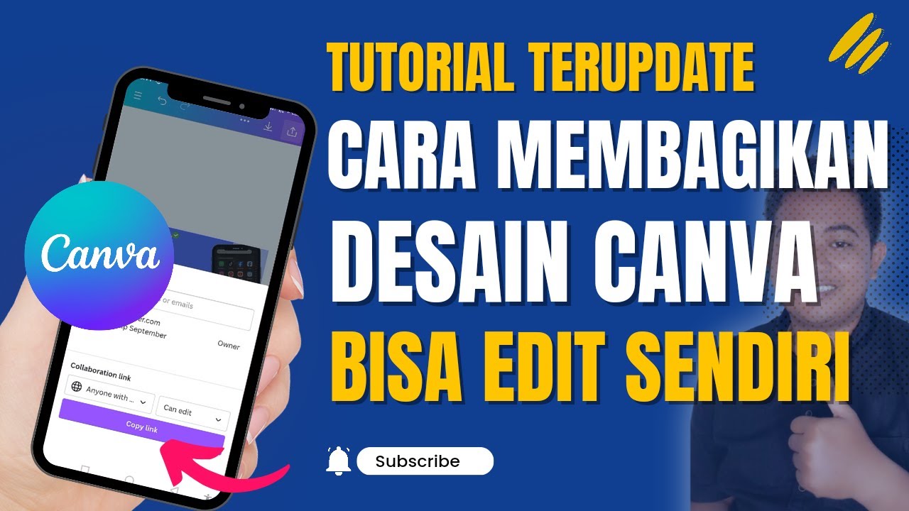Cara Share Link Canva yang Benar Biar Bisa Diedit Lagi - YouTube