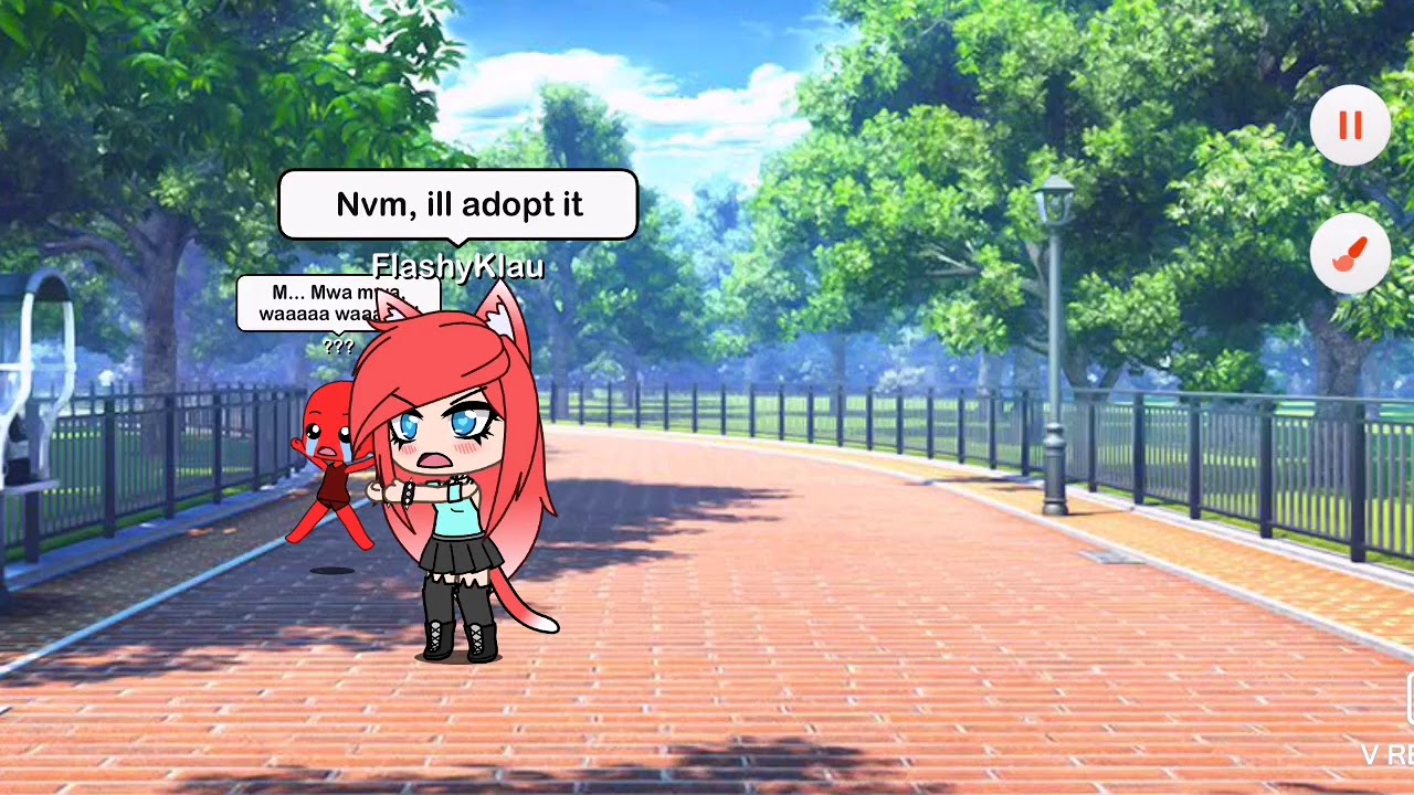Gacha life spoiled homeless ( part 2) gets what it deserves - YouTube
